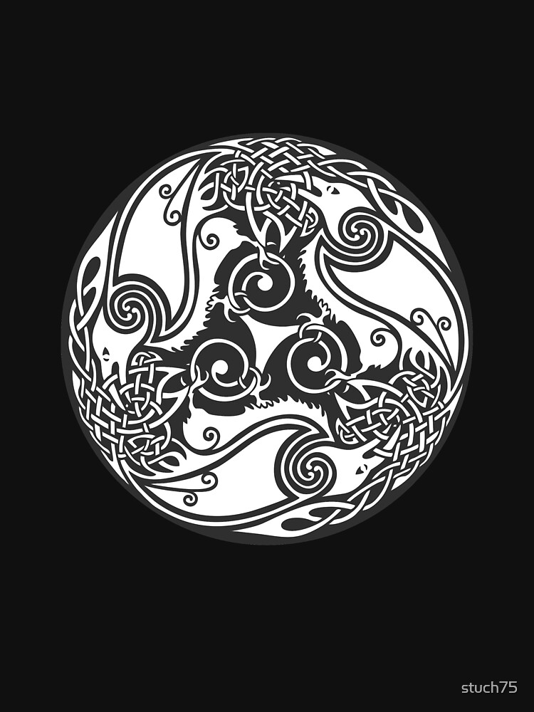 "Celtic Goddess Morrigan Symbol" T-shirt by stuch75 | Redbubble