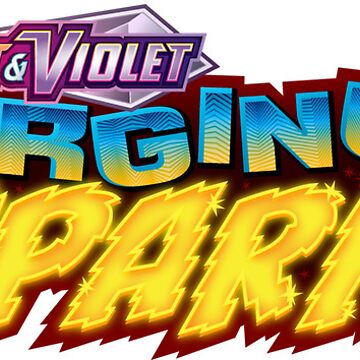 "Surging Sparks TCG Set Logo" Sticker for Sale by Winterra | Redbubble