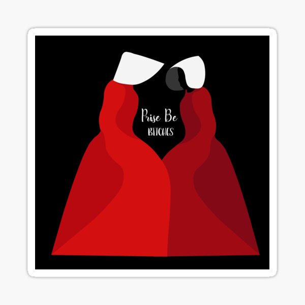 "Prise be BETCHES" Sticker for Sale by enami | Redbubble