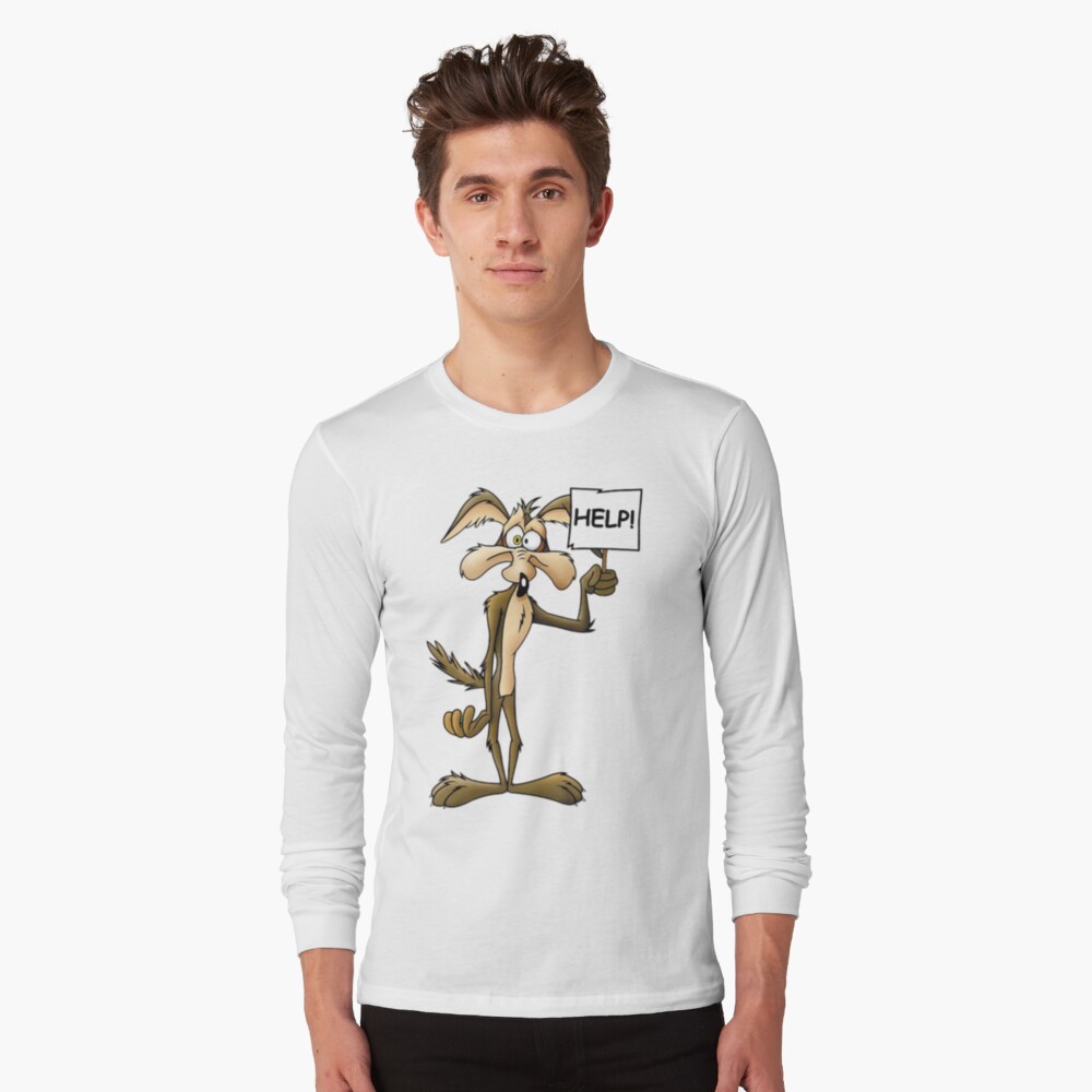 "coyote help" Sticker by cyrille1968 | Redbubble