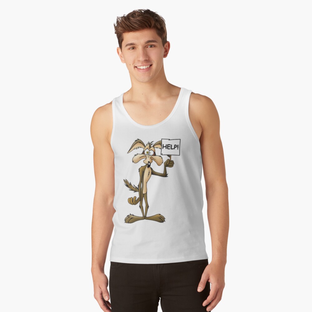 "coyote help" Sticker by cyrille1968 | Redbubble