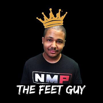 "Nick 'The Feet Guy' - Twitch Streamer Meme Merch" Sticker for Sale by ...