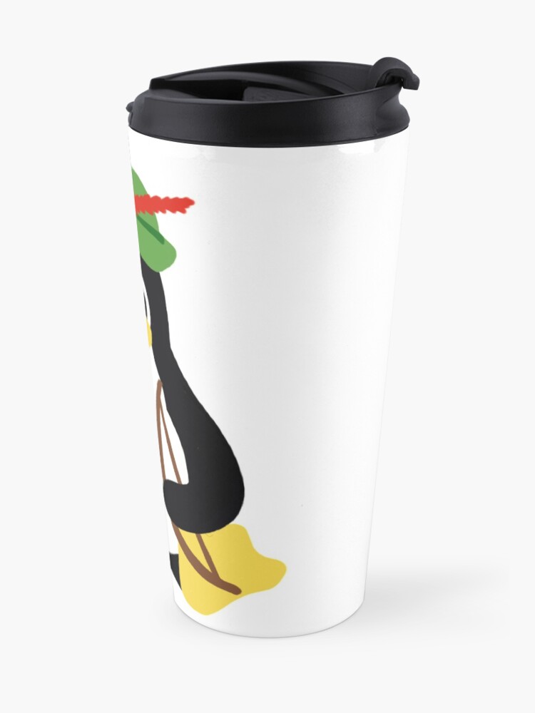 "Robin Tux - Arch Linux Pinguin" Kaffee-Thermobecher von rchlbrnd ...