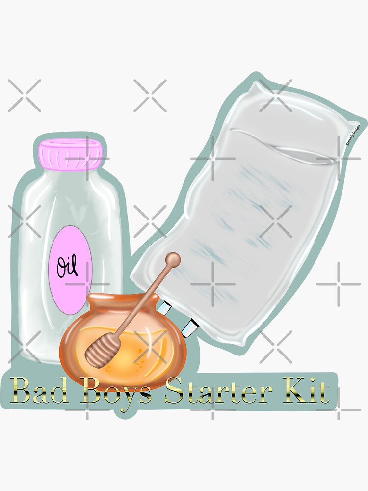 "Bad boys starter kit - diddler diddy" Sticker for Sale by Etkennedy ...