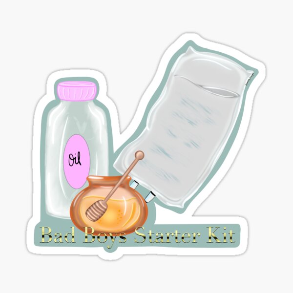 "Bad boys starter kit - diddler diddy" Sticker for Sale by Etkennedy ...