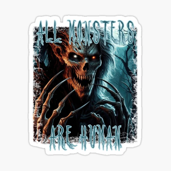 "Scary creepy monster, demon, ghoul or undead mummy with a skull face ...