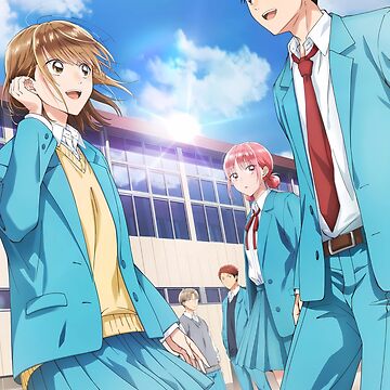 "Blue Box anime" Sticker for Sale by HayaMerch | Redbubble