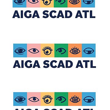 "AIGA SCAD ATL 24-25 Pack" Sticker for Sale by Hanreb | Redbubble