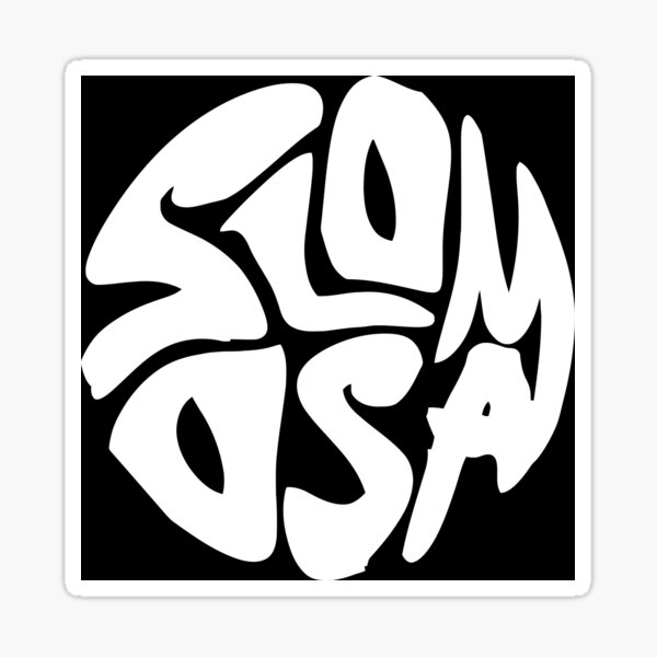 "Slomosa Norwegian Stoner Tundra Rock Band Norway Horses" Sticker for ...