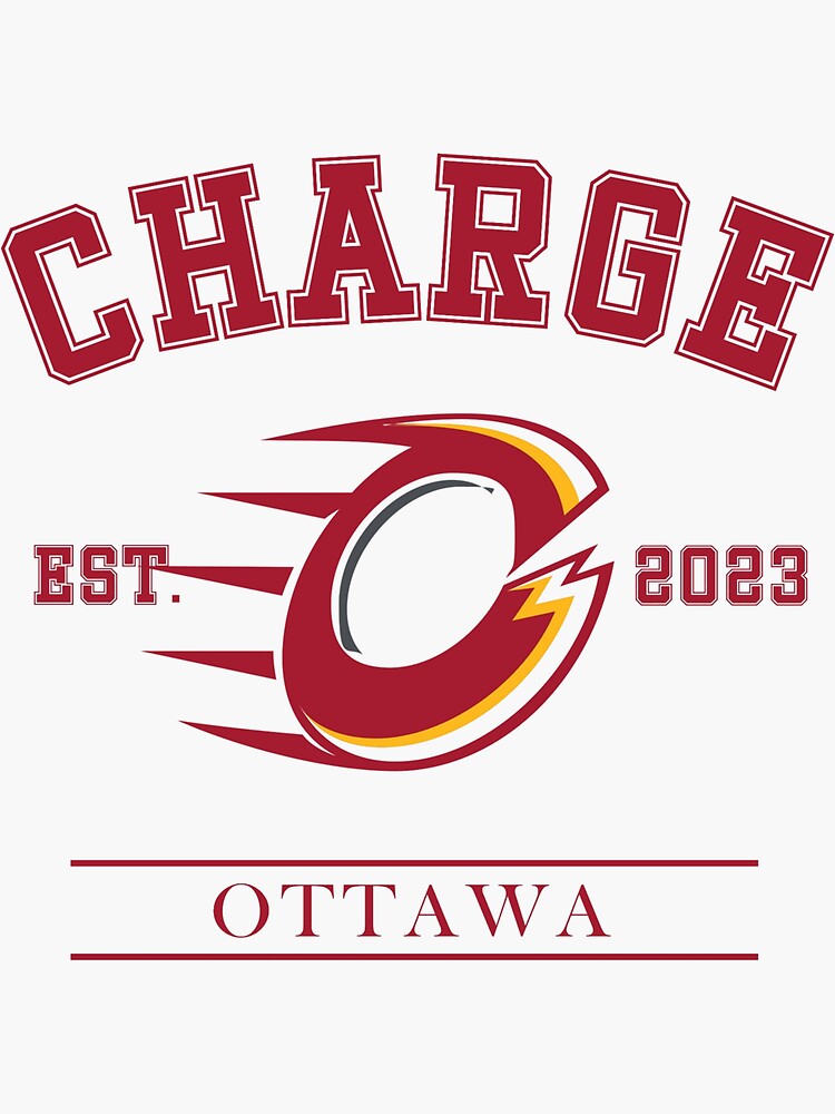 "Ottawa Charge PWHL Vintage Logo" Sticker for Sale by coffeepolicy ...