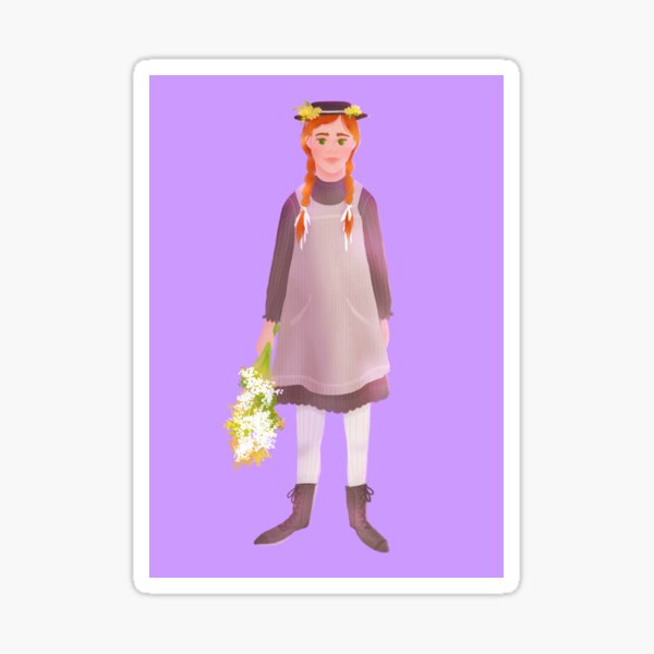 "Anne" Sticker by katlauraa | Redbubble