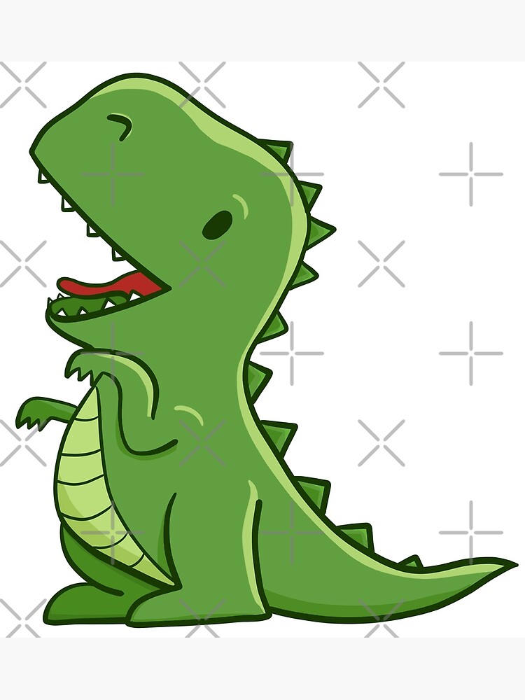 "Little T-Rex" Poster by Fellball | Redbubble