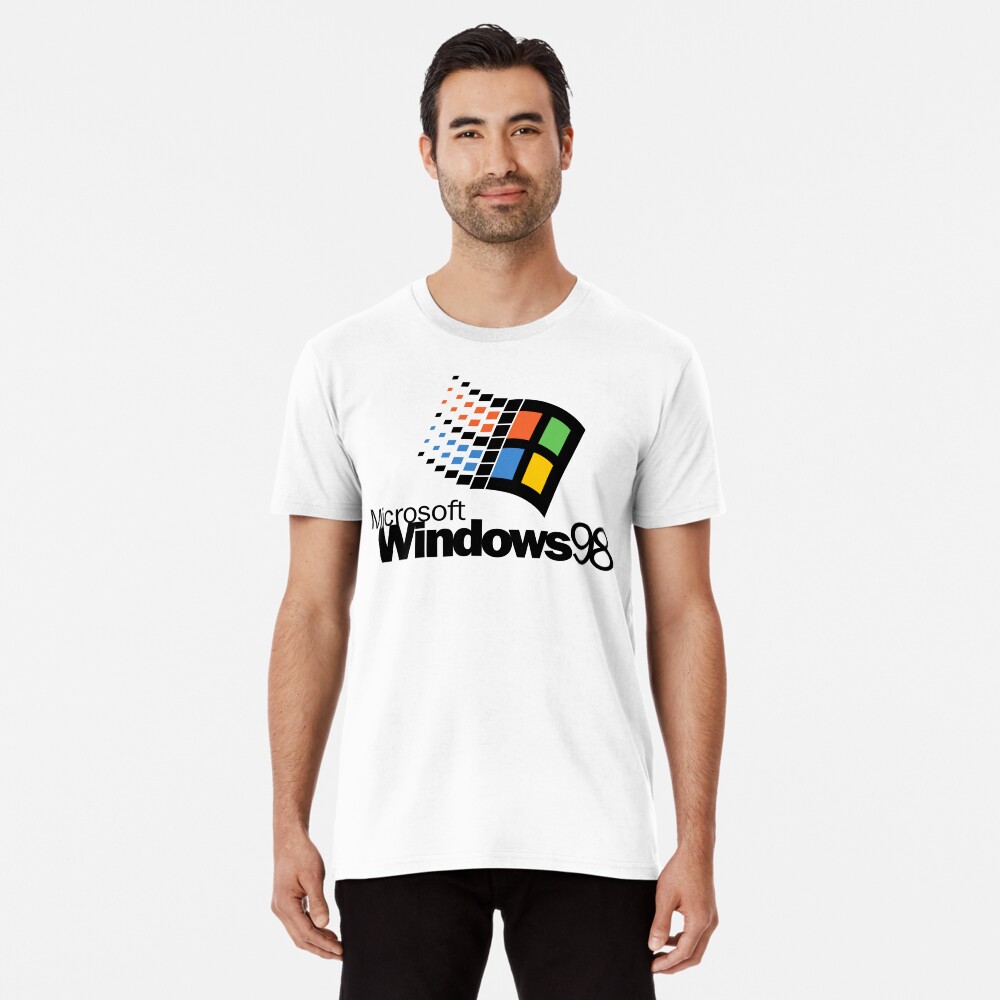 "Microsoft Windows 98 Logo" Sticker for Sale by Crazy-Otto | Redbubble