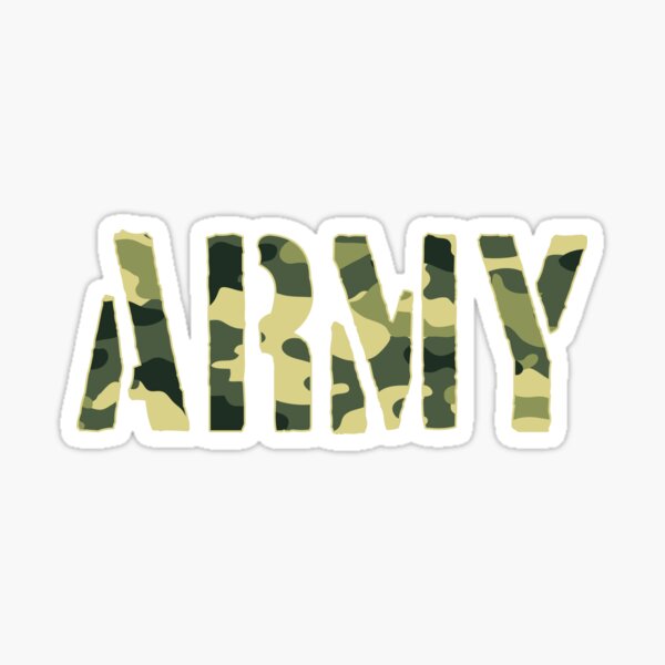 "Army Military Camo" Sticker by DeagleND | Redbubble