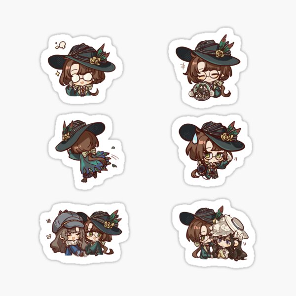 "Reverse: 1999 Kakania Sticker Set" Sticker for Sale by Aokis | Redbubble