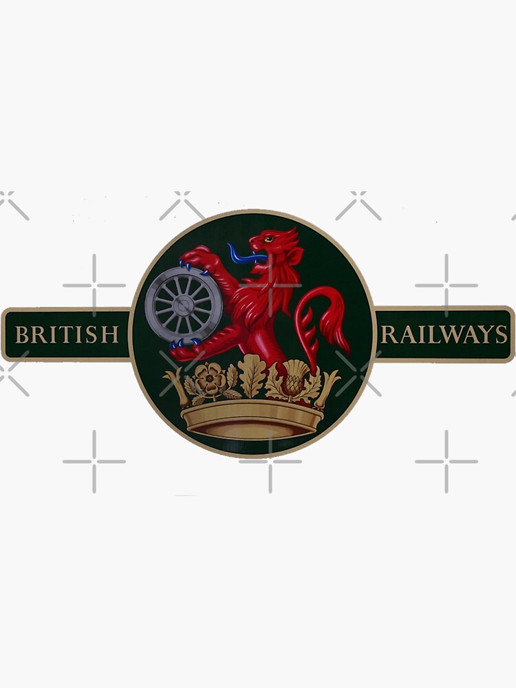 "Vintage British Railways" Sticker for Sale by QuayTradingCo | Redbubble