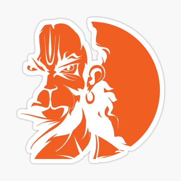 Hanuman Stickers | Redbubble