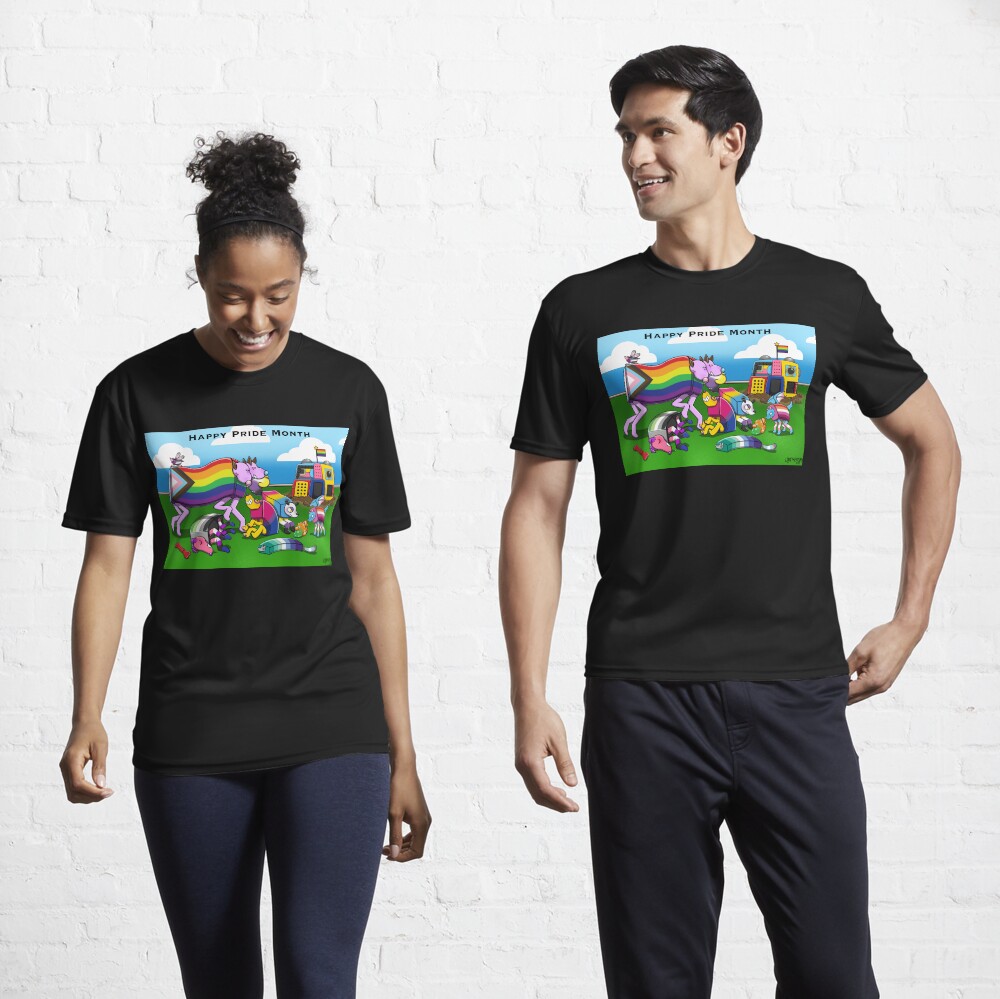 "Wobbledogs Pride Month" Sticker for Sale by LostMercury | Redbubble