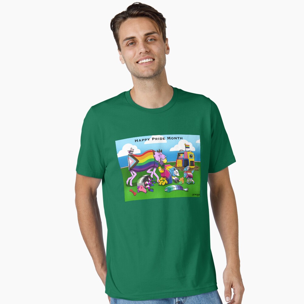 "Wobbledogs Pride Month" Sticker for Sale by LostMercury | Redbubble