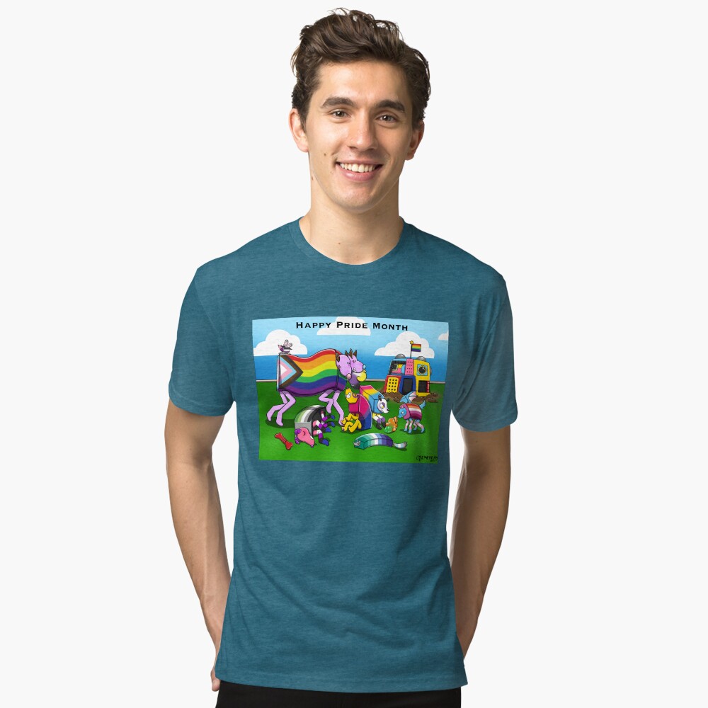 "Wobbledogs Pride Month" Sticker for Sale by LostMercury | Redbubble