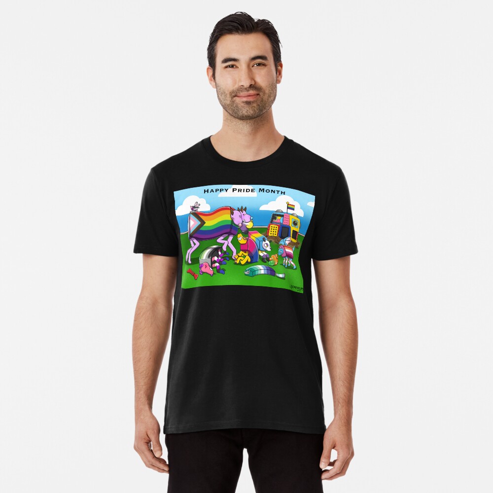 "Wobbledogs Pride Month" Sticker for Sale by LostMercury | Redbubble