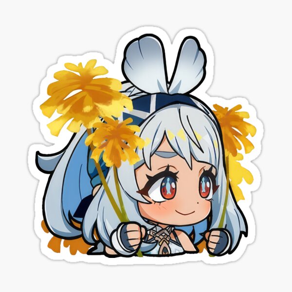 "Mualani Sticker #2 Genshin Impact" Sticker by Demray | Redbubble