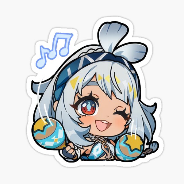 "Mualani Sticker #3 Genshin Impact" Sticker by Demray | Redbubble