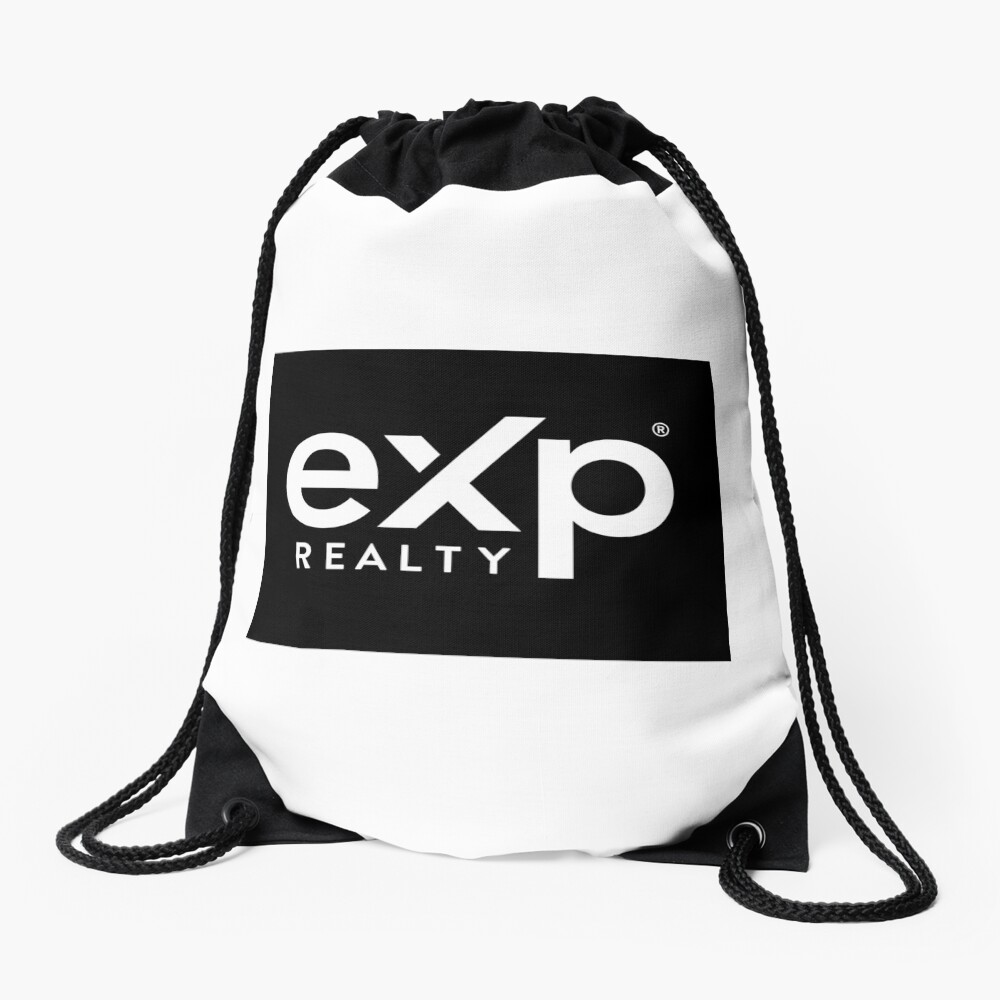 "eXp Realty Stickers white on black great SWAG!" Sticker for Sale by ...