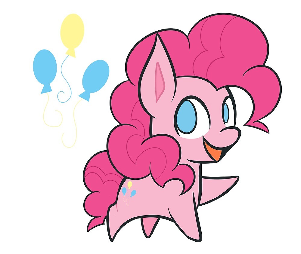 "Pinkie Pie Chibi" by aeritus | Redbubble