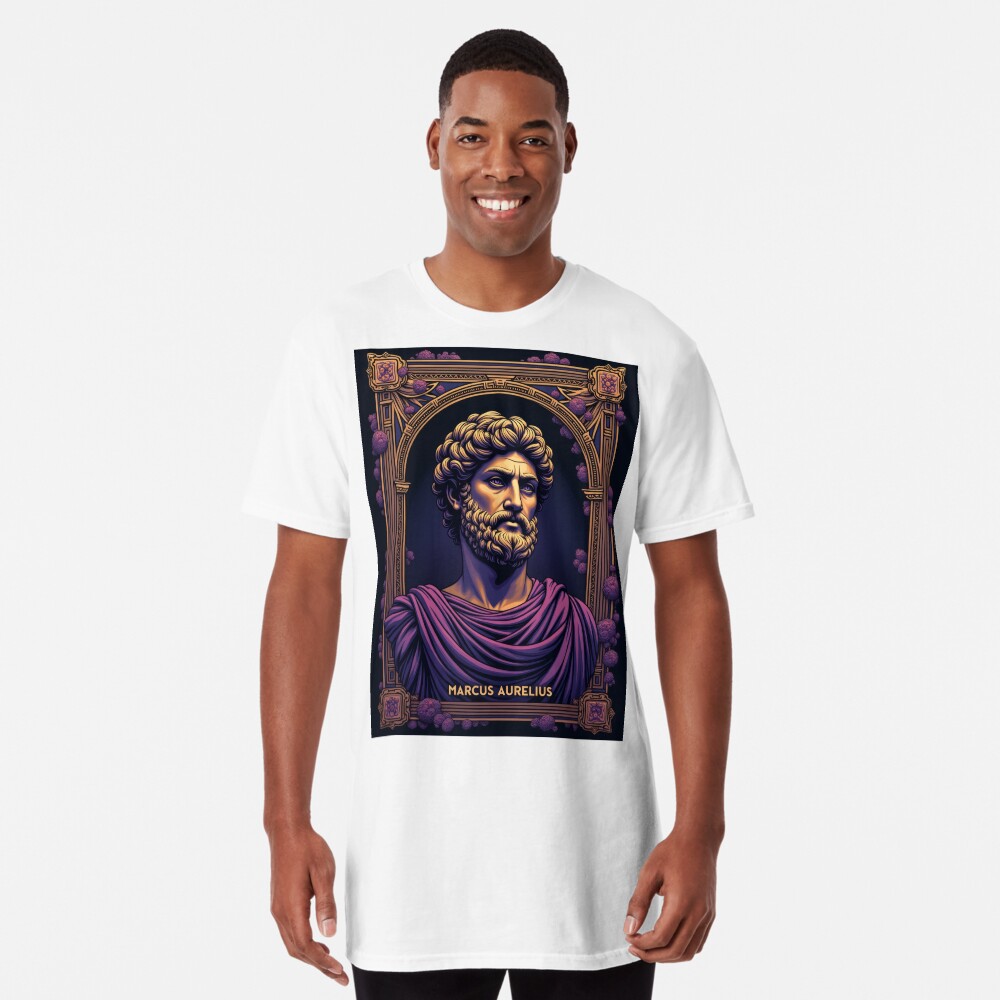 "Marcus Aurelius Marcvs Avrelivs Stoic Memento Mori Ancient Wisdom Art ...