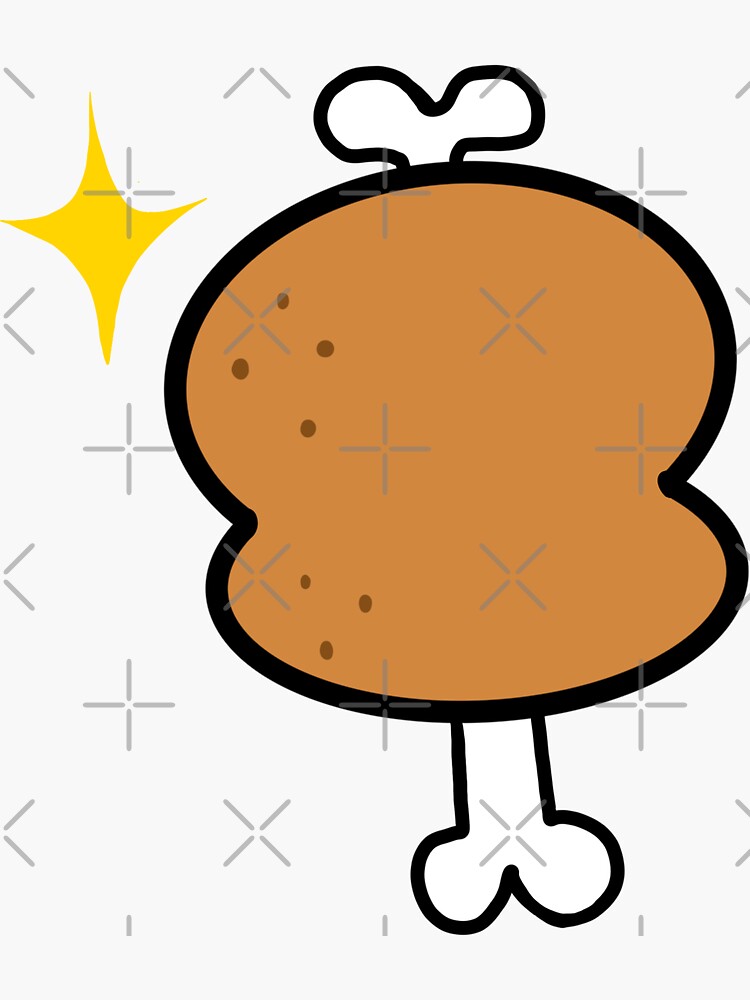 "One Piece Luffy Meat" Sticker for Sale by MateaMihaljevic | Redbubble