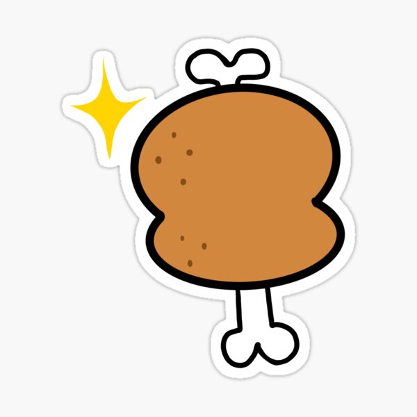 "One Piece Luffy Meat" Sticker for Sale by MateaMihaljevic | Redbubble