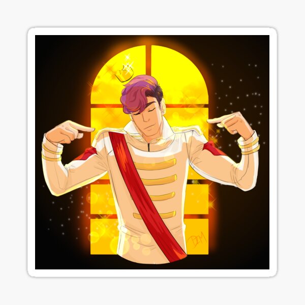 "Window series; Roman sanders" Sticker for Sale by Deep-in-mind1 ...