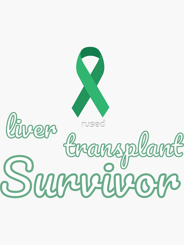 "Liver Transplant" Sticker by rused | Redbubble