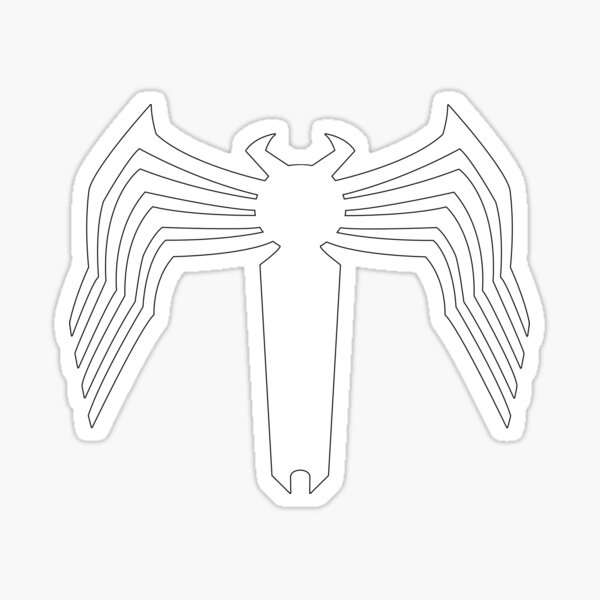"Symbiote Logo" Sticker for Sale by gardnerpardner | Redbubble