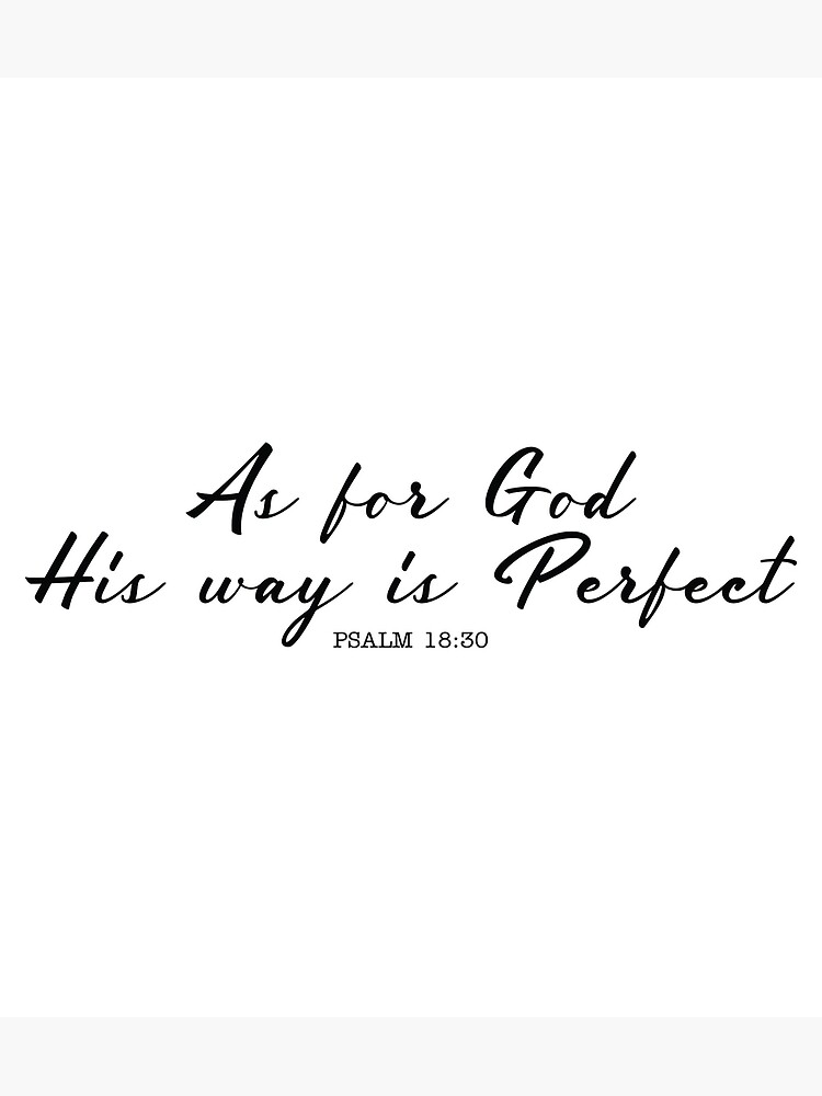 Bible Verse Psalm 18 30 Poster For Sale By Walk by faith Redbubble bible-verse-psalm-18-30-poster-for-sale-by-walk-by-faith-redbubble