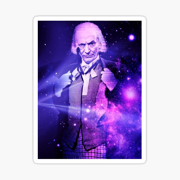 "First Doctor" Sticker for Sale by AllonsyRapunzel | Redbubble