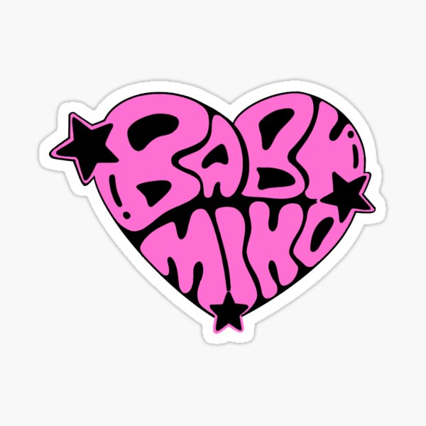 "Baby Miko heart" Sticker for Sale by diliaa | Redbubble