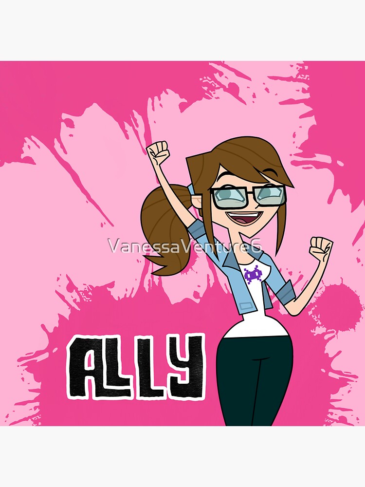 "Ally Amber, Disventure camp All stars" Sticker for Sale by VanessaVenture6 | Redbubble
