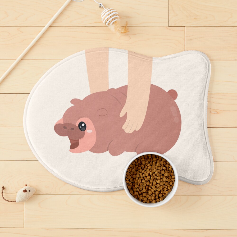 "Angry Moo Deng Pygmy Hippo" Poster for Sale by ernestember2 | Redbubble