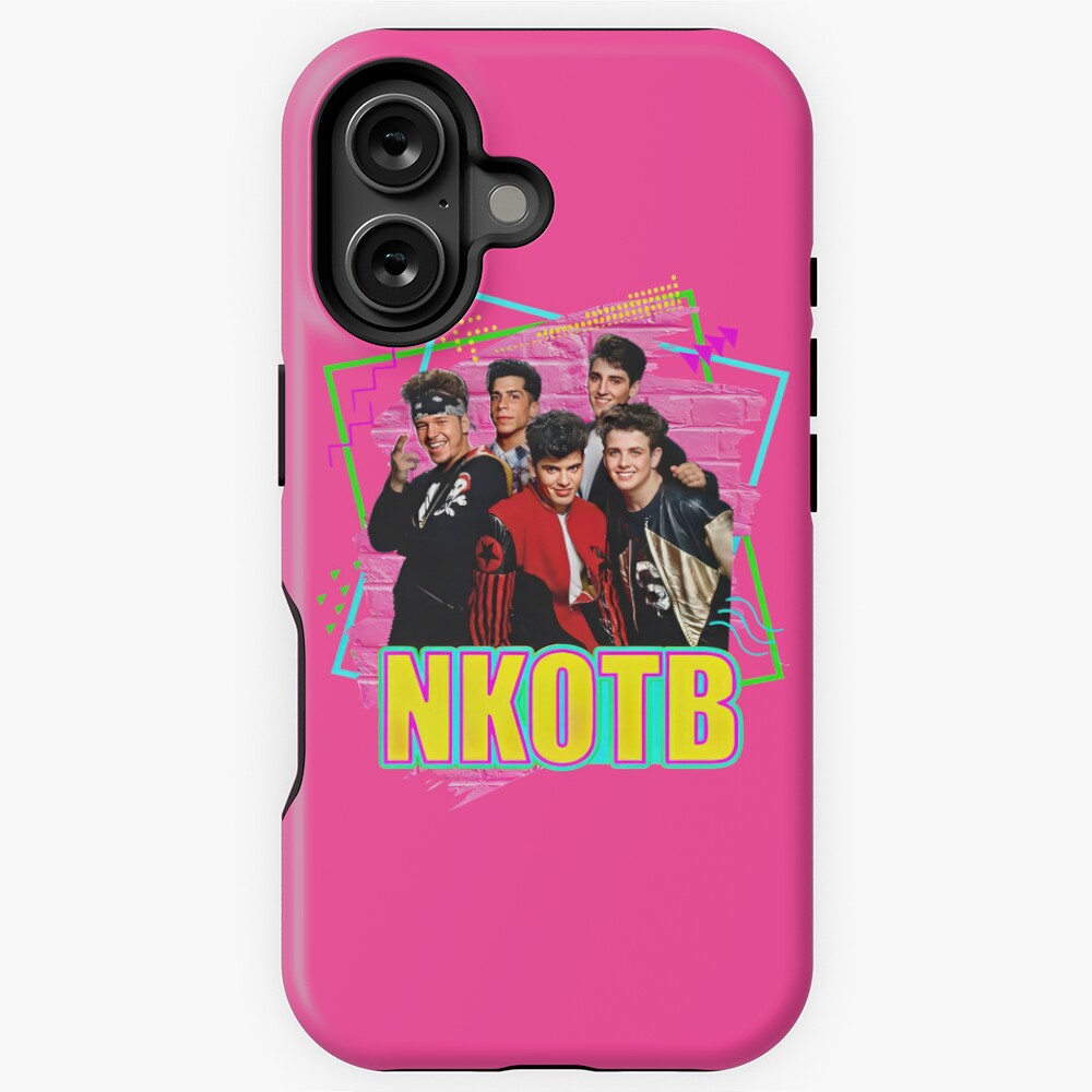 "NKOTB - NEON" Sticker for Sale by Chaya Reid | Redbubble