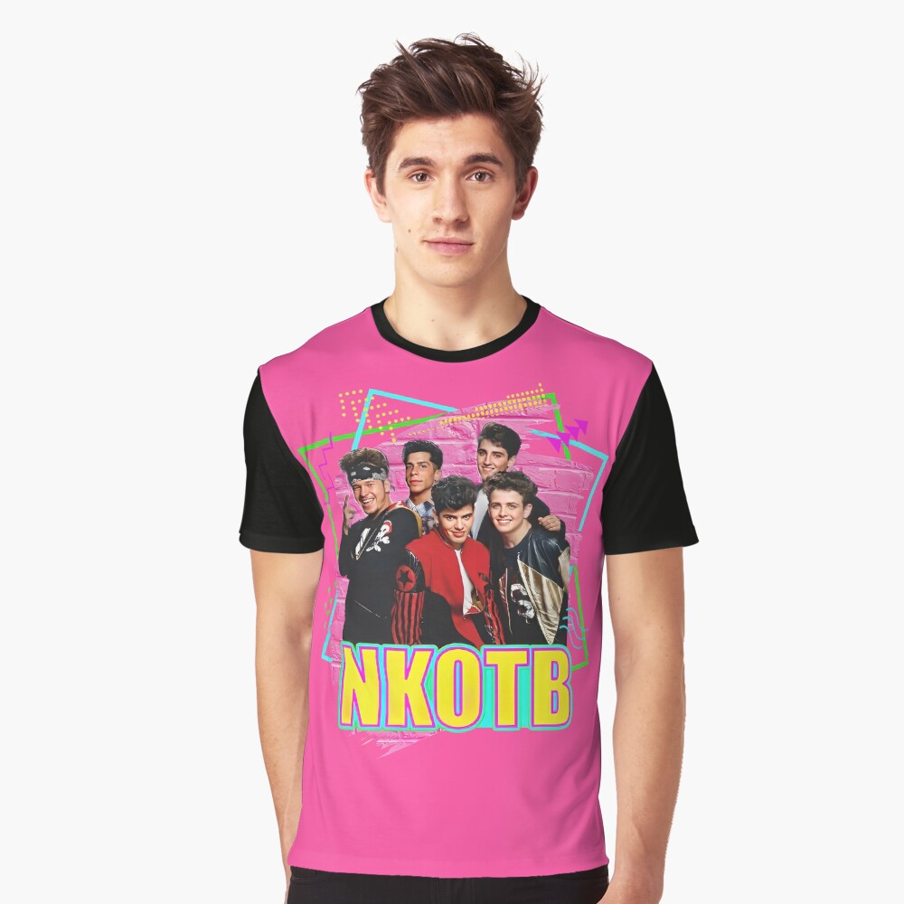 "NKOTB - NEON" Sticker for Sale by Chaya Reid | Redbubble