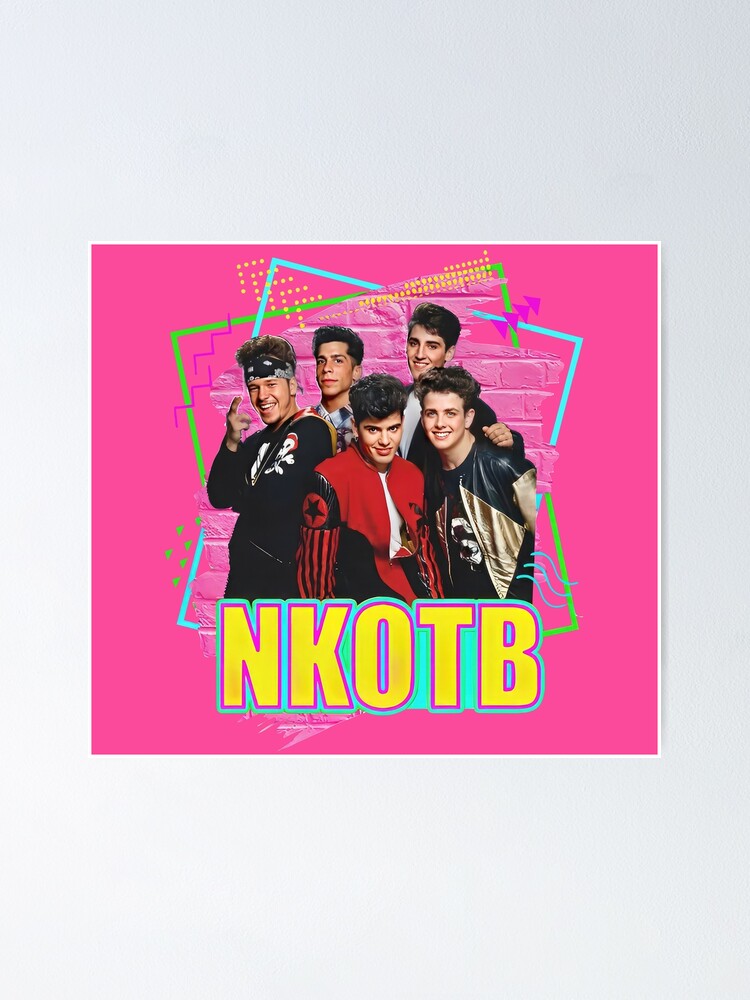 "NKOTB - NEON" Poster for Sale by Chaya Reid | Redbubble