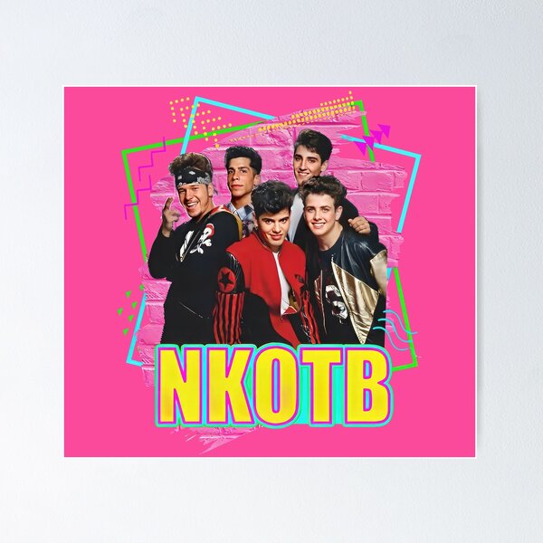 "NKOTB - NEON" Poster for Sale by Chaya Reid | Redbubble