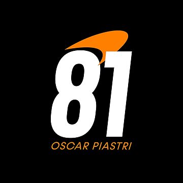 "Oscar Piastri 81" Sticker for Sale by j-mgraphics | Redbubble
