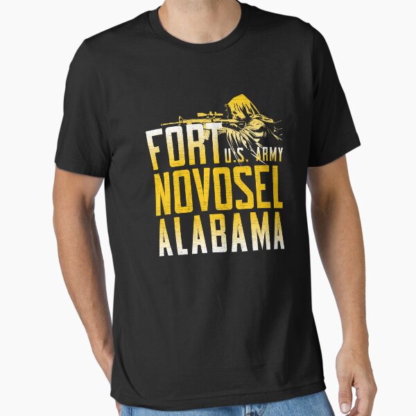 "Alabama Fort Novosel US Army Base" Essential T-Shirt for Sale by ...