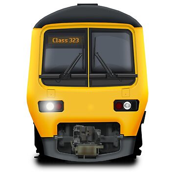 "Class 323 Electric Multiple Unit" Sticker for Sale by James Watts ...