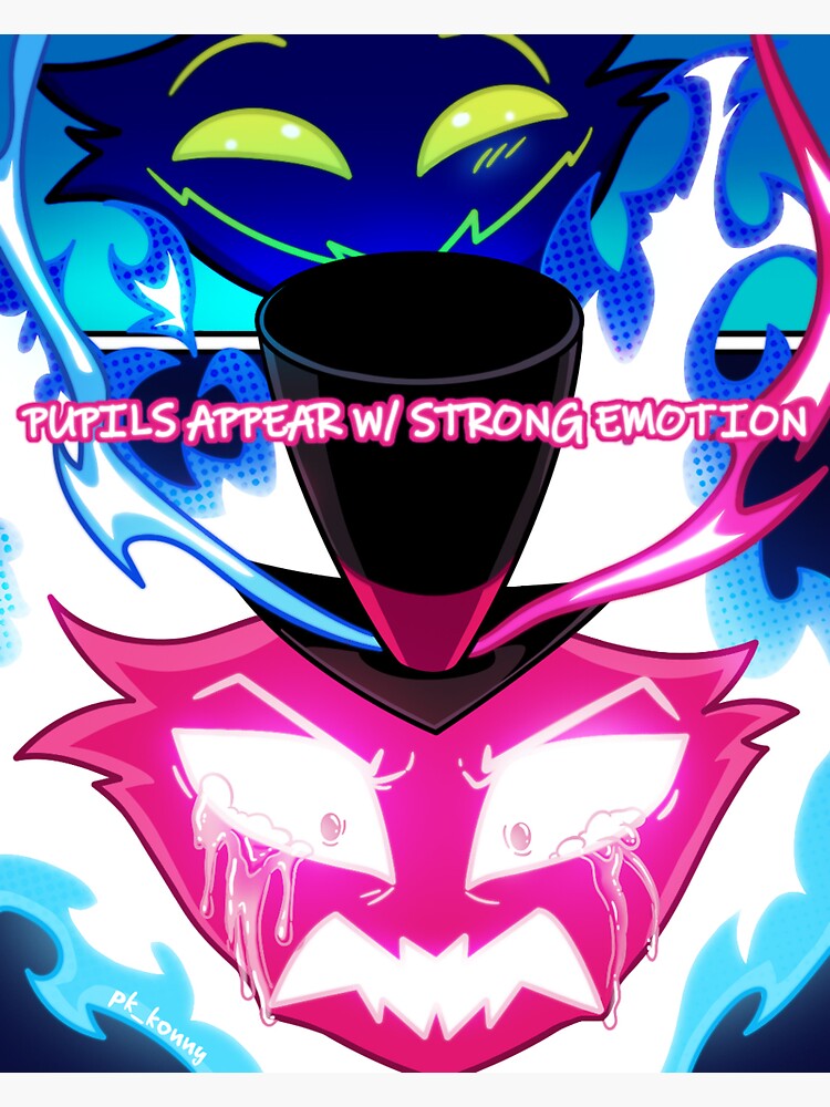 "Sad Asmodeus" Sticker for Sale by KonnysArt | Redbubble