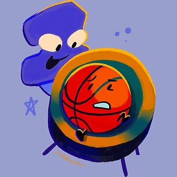 "One & Basketball TPOT" Sticker for Sale by MsBonnie | Redbubble