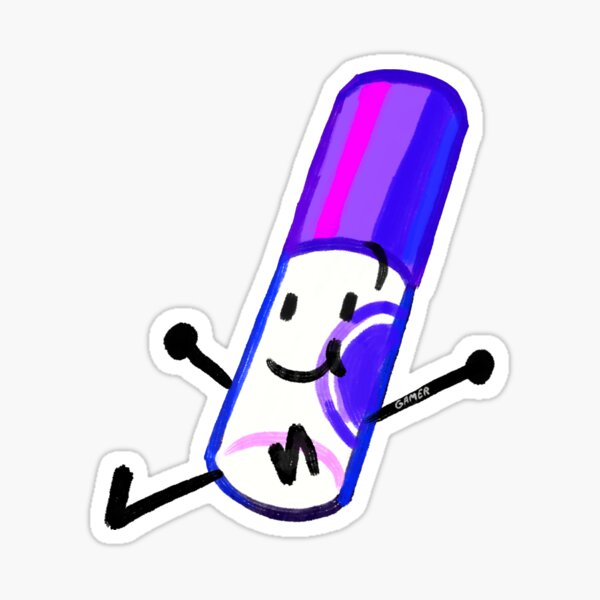 "Marker BFDI" Sticker for Sale by MsBonnie | Redbubble